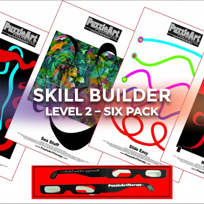 Skill Builders Level 2 – SIX Pack – Art Therapy